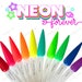 CORAL FEVER Neon Dip Powder Neon Dip Nails Dip Powder Dip - Etsy