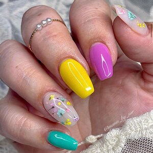 Sun-daze-yellow Dip Powder, Yellow Nail Dip, Dip Powder, Nail Dip ...