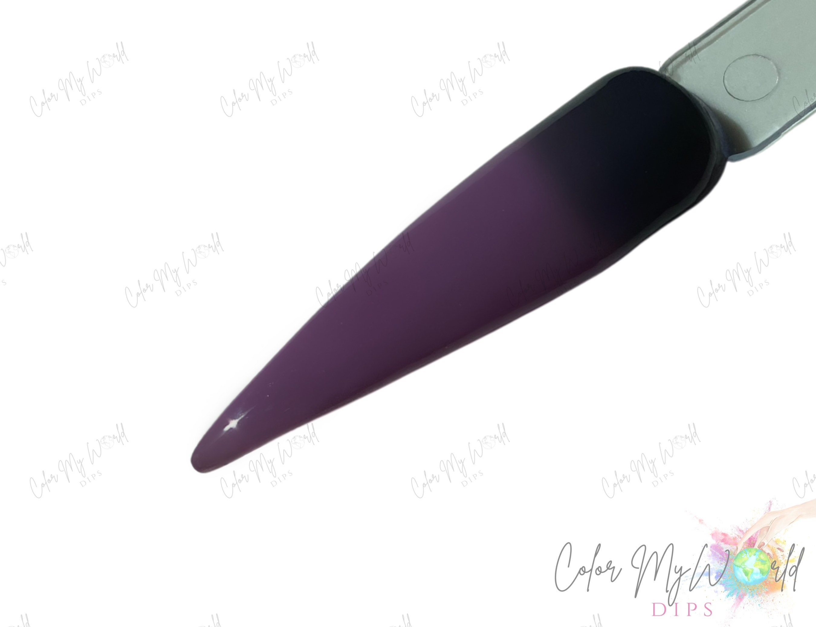 Maleficent-thermal Dip Powder Purple Thermal Dip Powder Dip | Etsy