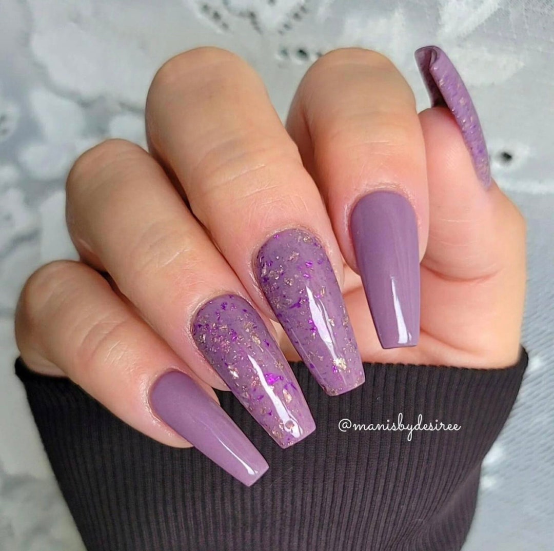 COZY- Purple Dip Powder, Purple Nail Dip, Dip Powders, Nail Dip Powder ...