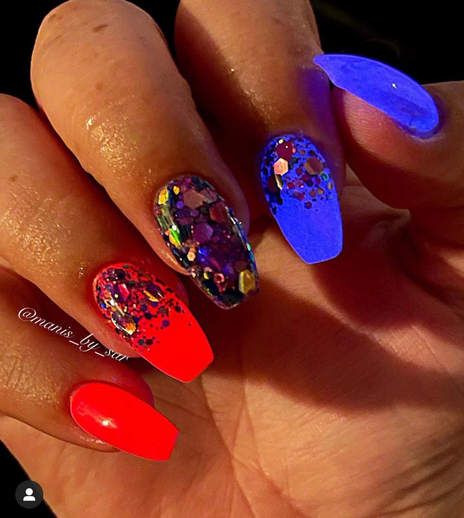 SAVAGE- Neon Dip Powder, Neon Dip Nails, Dip Powder, Dip Powder Nails ...