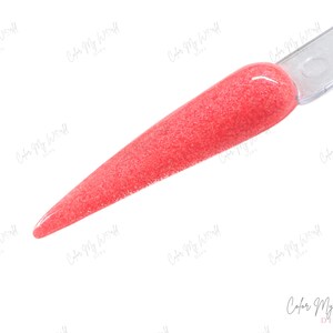 RUBY RED-ICULOUS Neon Dip Powder Dip Powder Dip Powders | Etsy