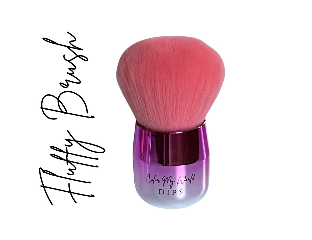 FLUFFY POWDER BRUSH- Nail Art Brush, Dip Powder, Nail Dip Powder, Nail ...