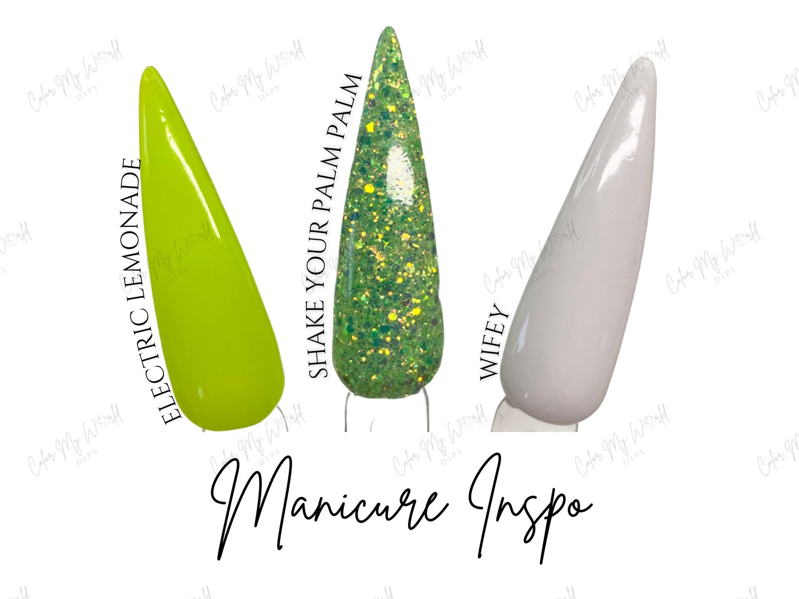 ELECTRIC LEMONADE Neon Dip Powder, Neon Dip Nails, Dip Powder, Dip ...