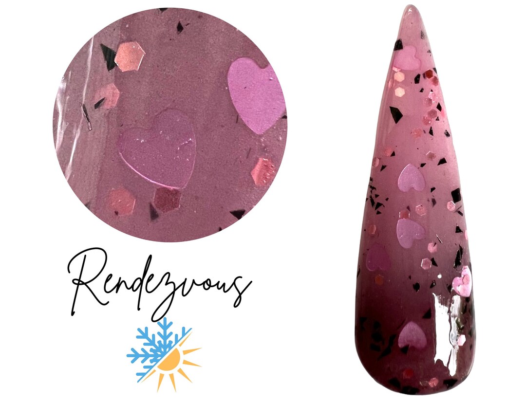 Rendezvous-thermal Dip Powder Triple Change Thermal Dip - Etsy