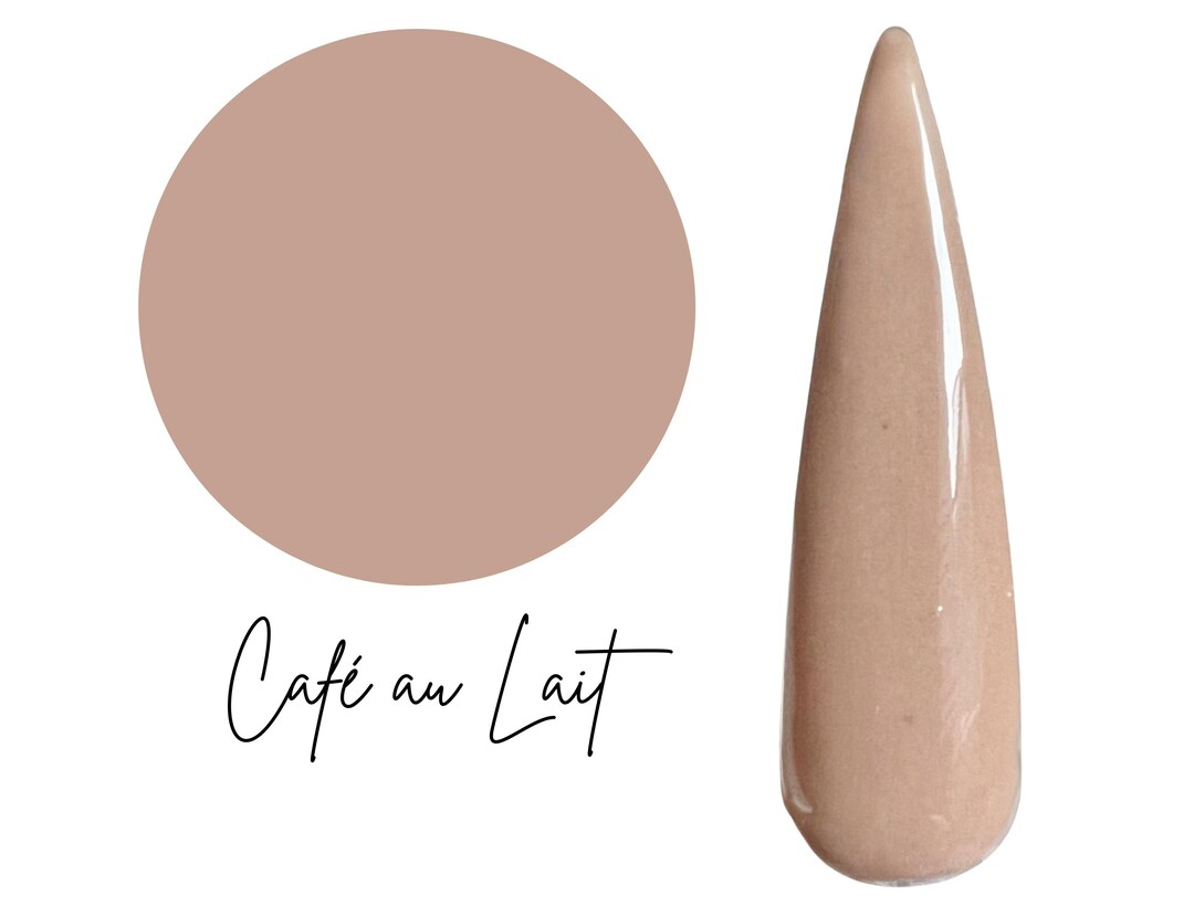 CAFE AU LAIT -spring Nail Dip, Glitter Dip Powder, Glitter Nail Dip ...