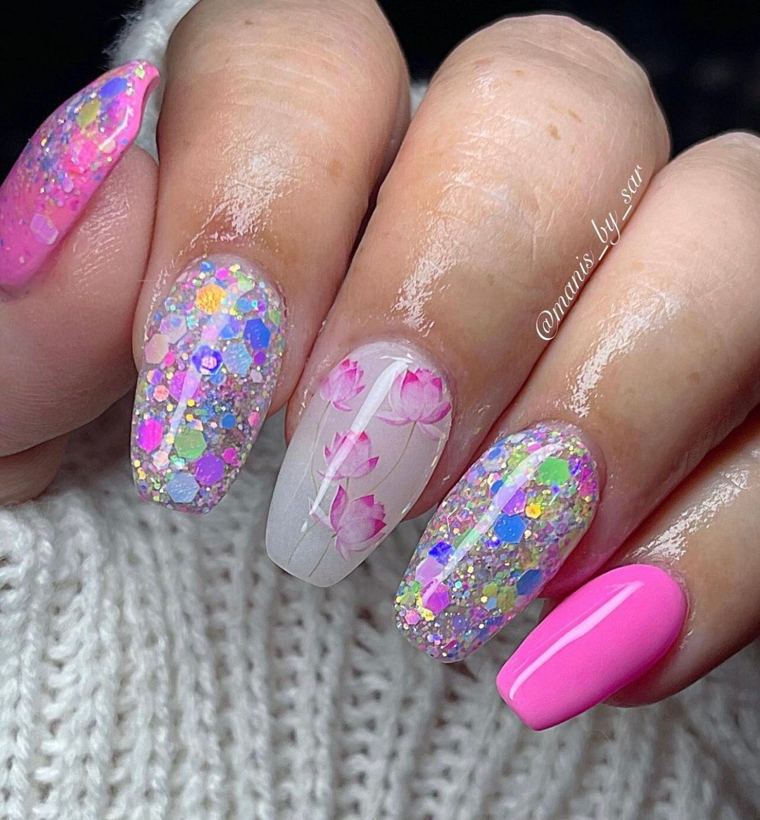 SPRING FLING - Spring Nail Dip, Glitter Dip Powder, Glitter Nail Dip ...