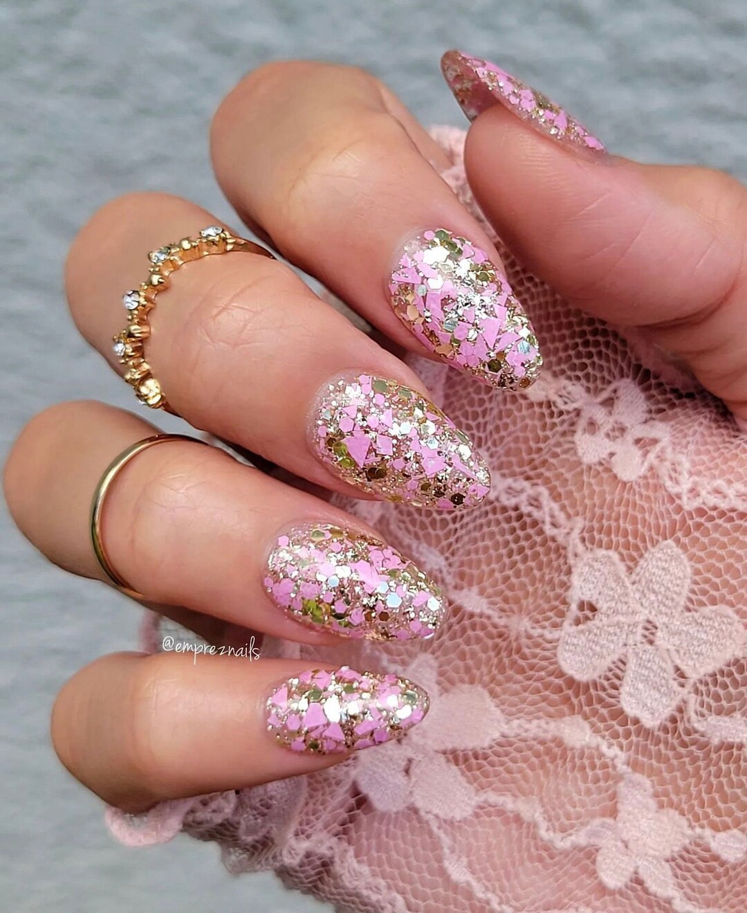 PARIS- Spring Nail Dip, Glitter Dip Powder, Glitter Nail Dip, Dip ...