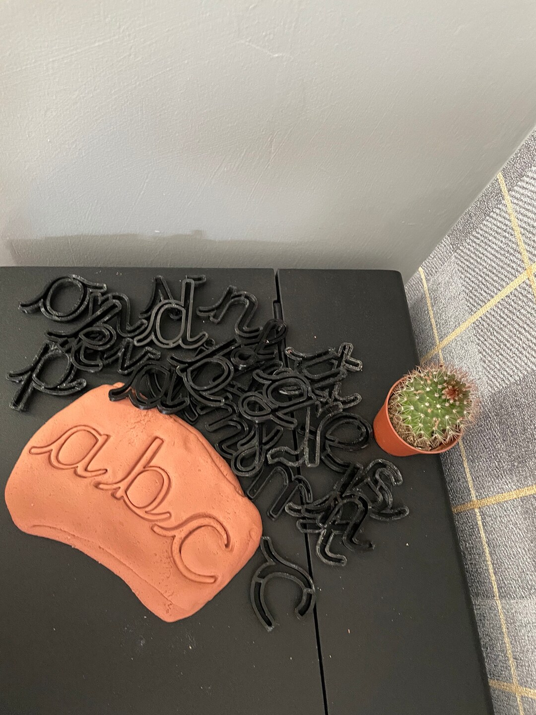 Pre Cursive Letters Alphabet Cookie Cutters / Play Dough Cutters ...