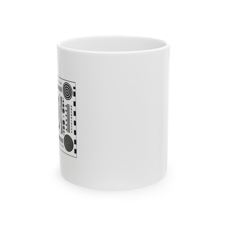 Focus Chart Ceramic Mug, Camera, Lens, Nikon, Sony, Canon, Gift for Him ...