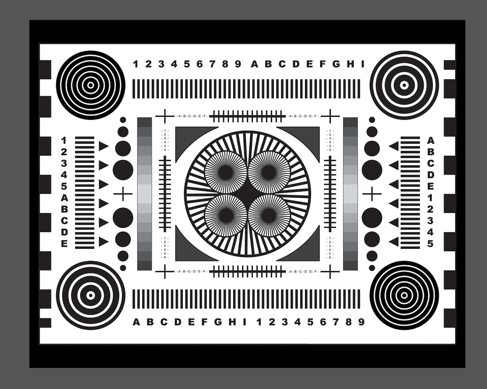 Photographers Focus Chart Digital Print, Instant Digital Download Focus ...