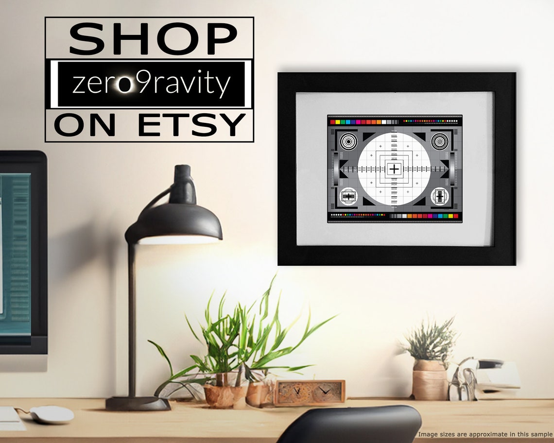 Set of 3 Focus Charts for Photography Lens Test, Digital Download ...