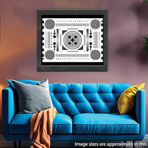 Set of 3 Focus Charts for Photography Lens Test, Digital Download ...