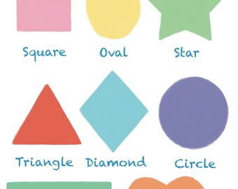 Early Learning Numbers Poster - Etsy