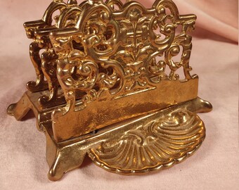 Brass Letter Holder | Etsy