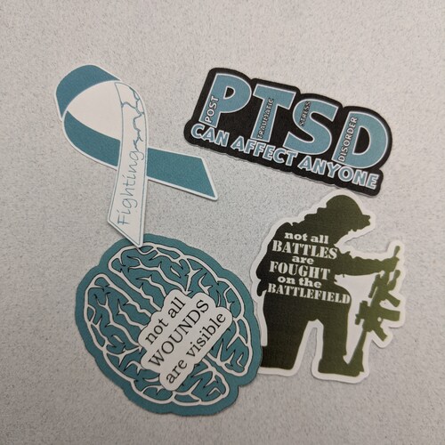 PTSD Awareness Not All Wounds Are Visible Embroidered Patch - Etsy