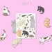 27 Cute Cat Digital Sticker Pack Cute Cat Printable Stickers - Etsy