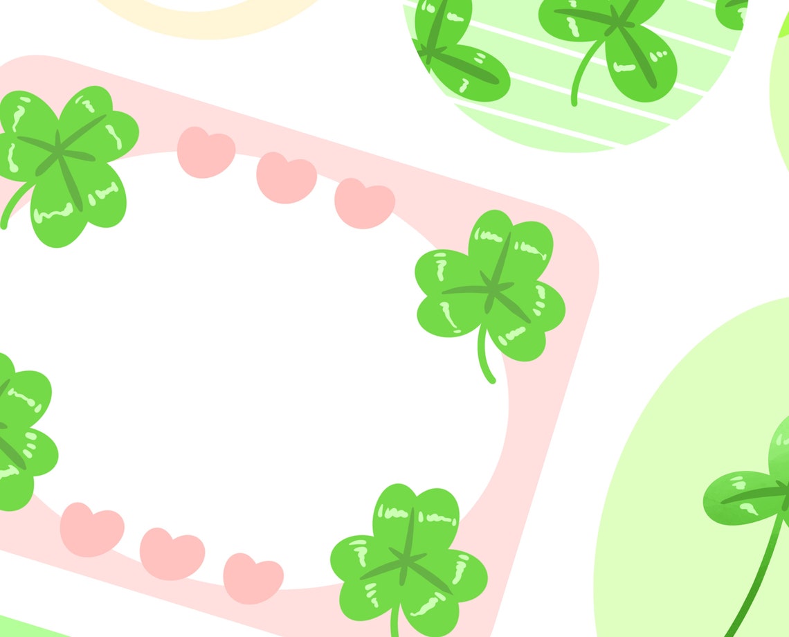 31 Cute Clover Digital Sticker Pack, Printable Four Leaf Clover ...
