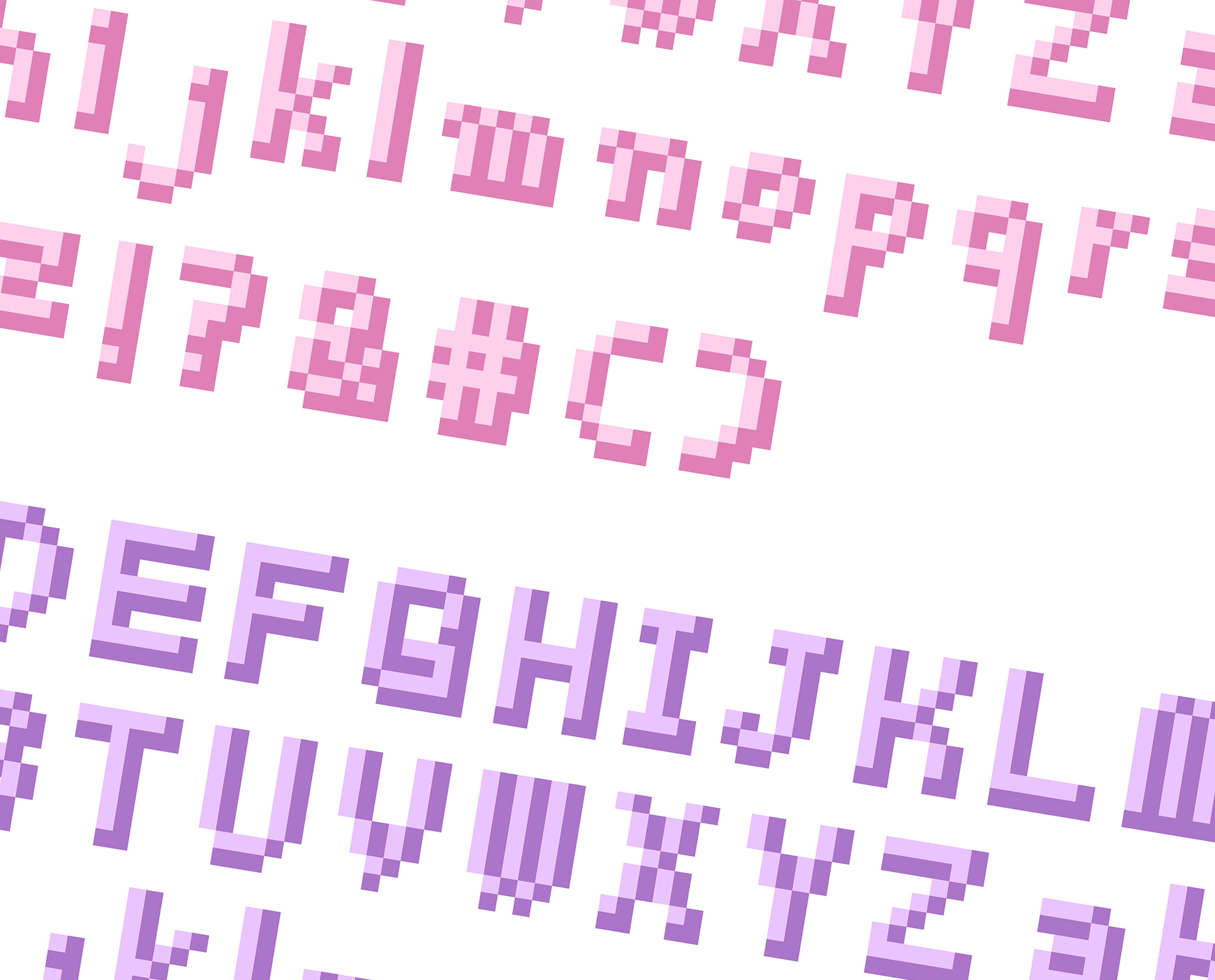 Pixel Alphabet Sticker Pack: Printable and Digital Stickers for ...