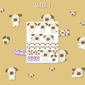 Dog Lover's Sticker Pack: Goodnotes, Planner, Printable, PNG, iPad ...