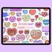 53 Cute Heart Digital Stickers Heart Shape Printable - Etsy