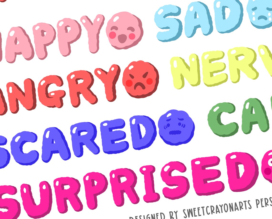 Cute Alphabet Digital Sticker Pack Printable Stickers Letter - Etsy