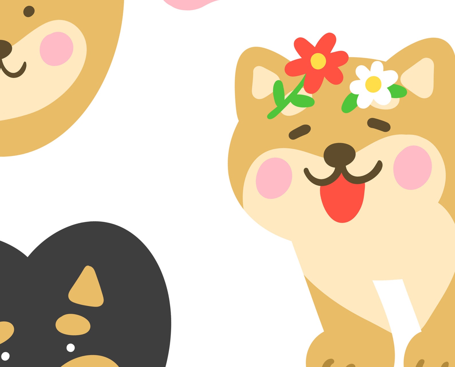 32 Cute Shiba Inu Digital Sticker Pack Printable Stickers - Etsy
