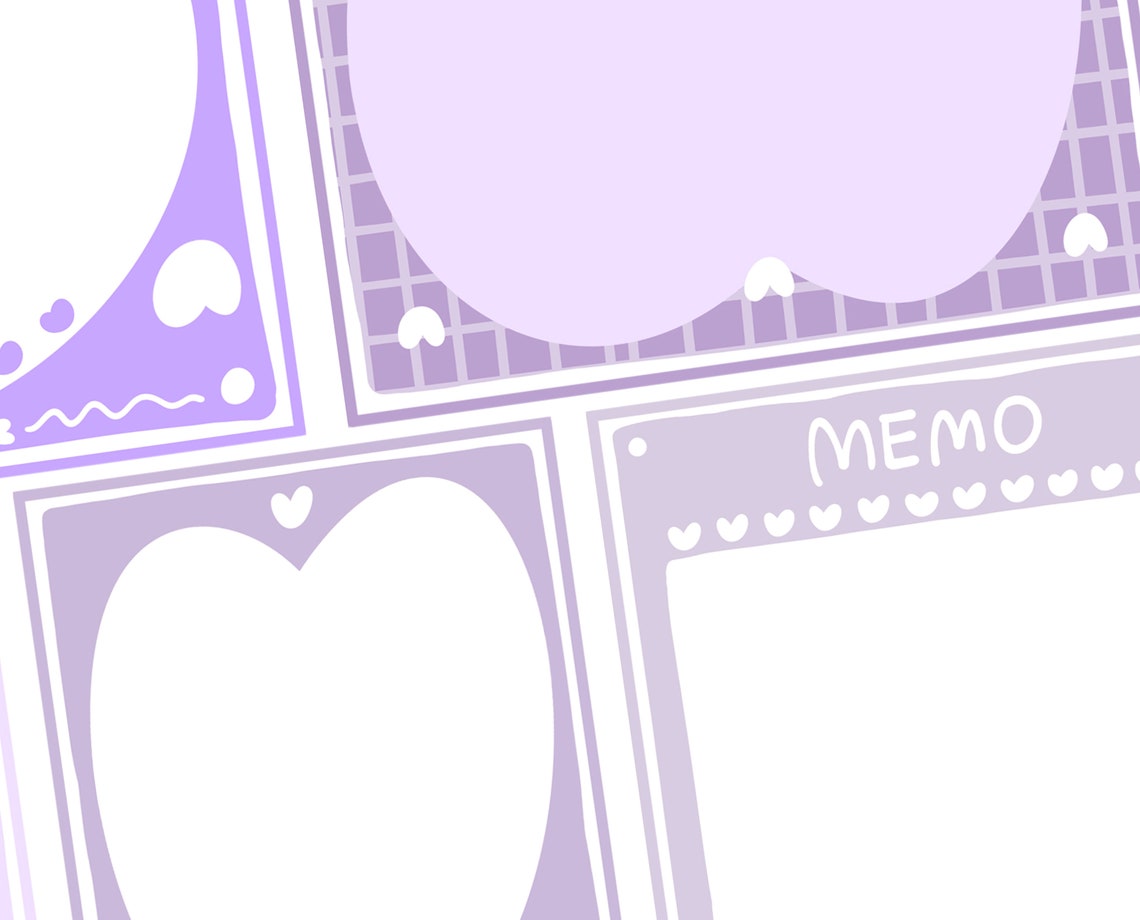 35 Pastel Cute Memo Sticker Pack Goodnotes Stickers - Etsy