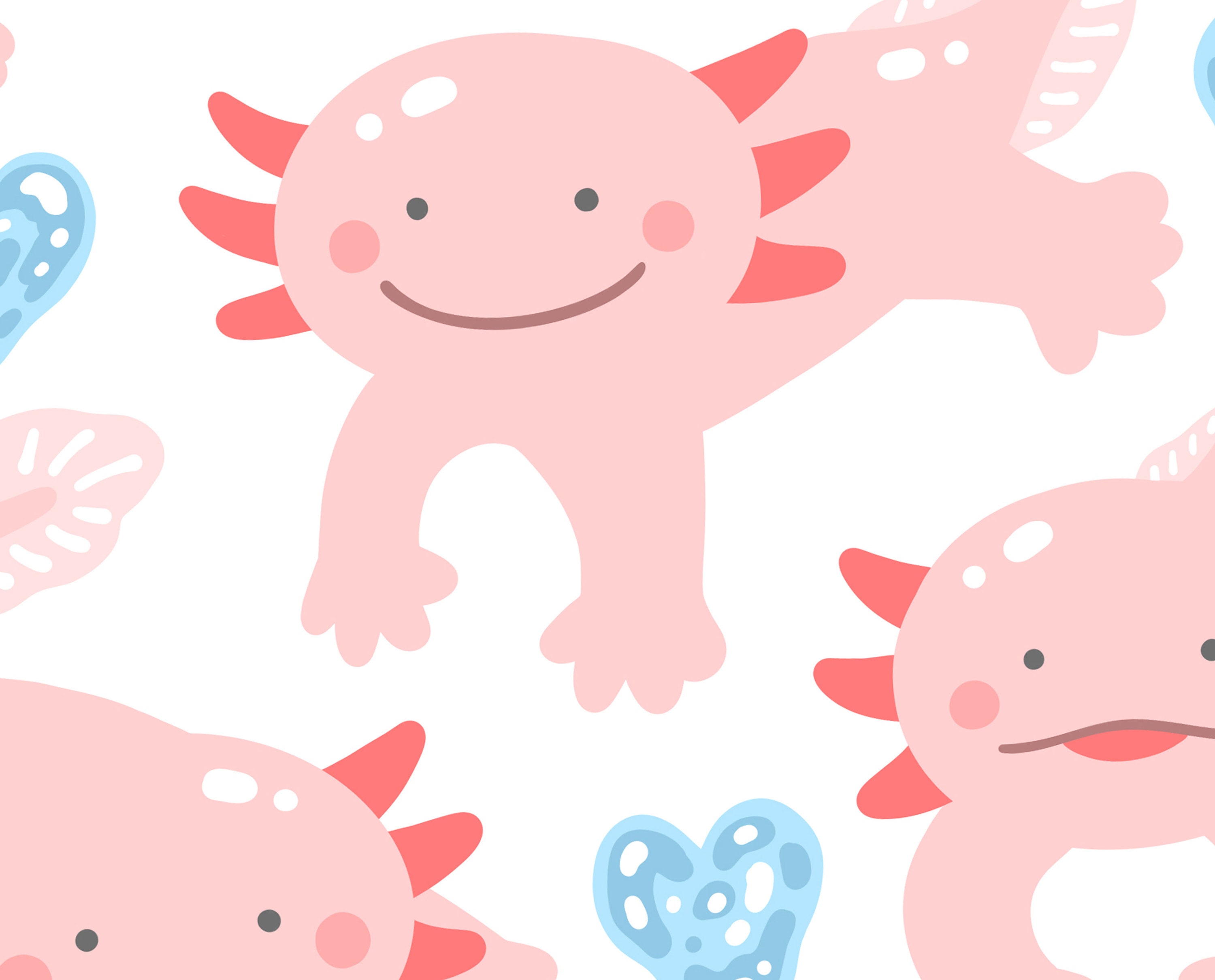 Axolotl Stickers: Ocean-themed Goodnotes and Printable Sticker Pack ...