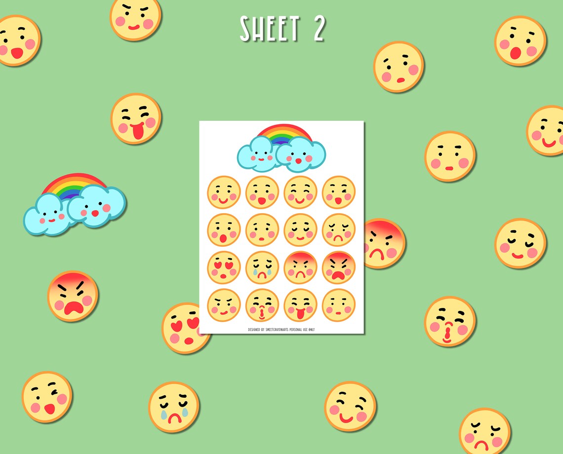 47 Cute Planner Digital Sticker Pack Weather Sticker - Etsy