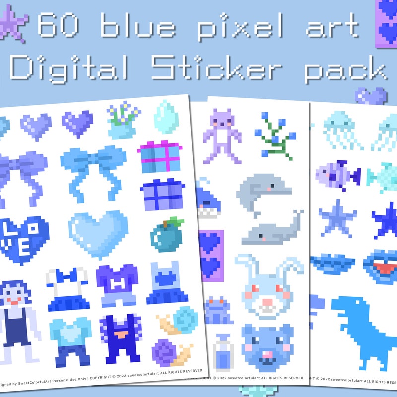 Digital Stickers - Etsy