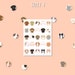45 Cute Puppy Digital Sticker Pack, Dog Printable Stickers, Cute ...