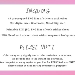 43 Cute Donut Digital Sticker Pack Cute Food Stickers - Etsy