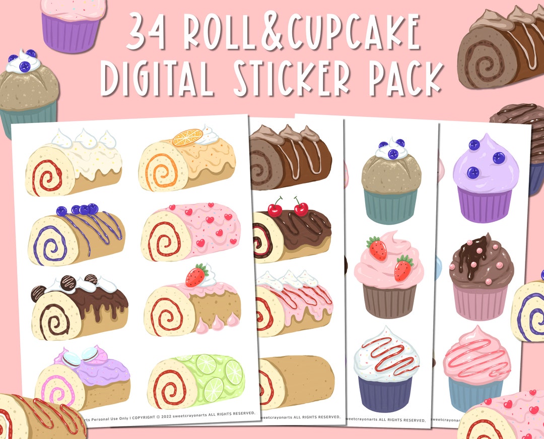 Sweet Treat Stickers: Goodnotes, Printable, Digital Download, Ipad ...