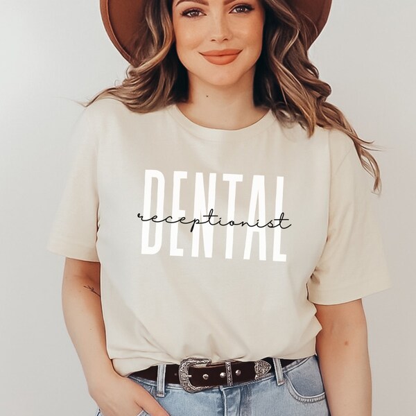 Dental Receptionist Shirt - Etsy