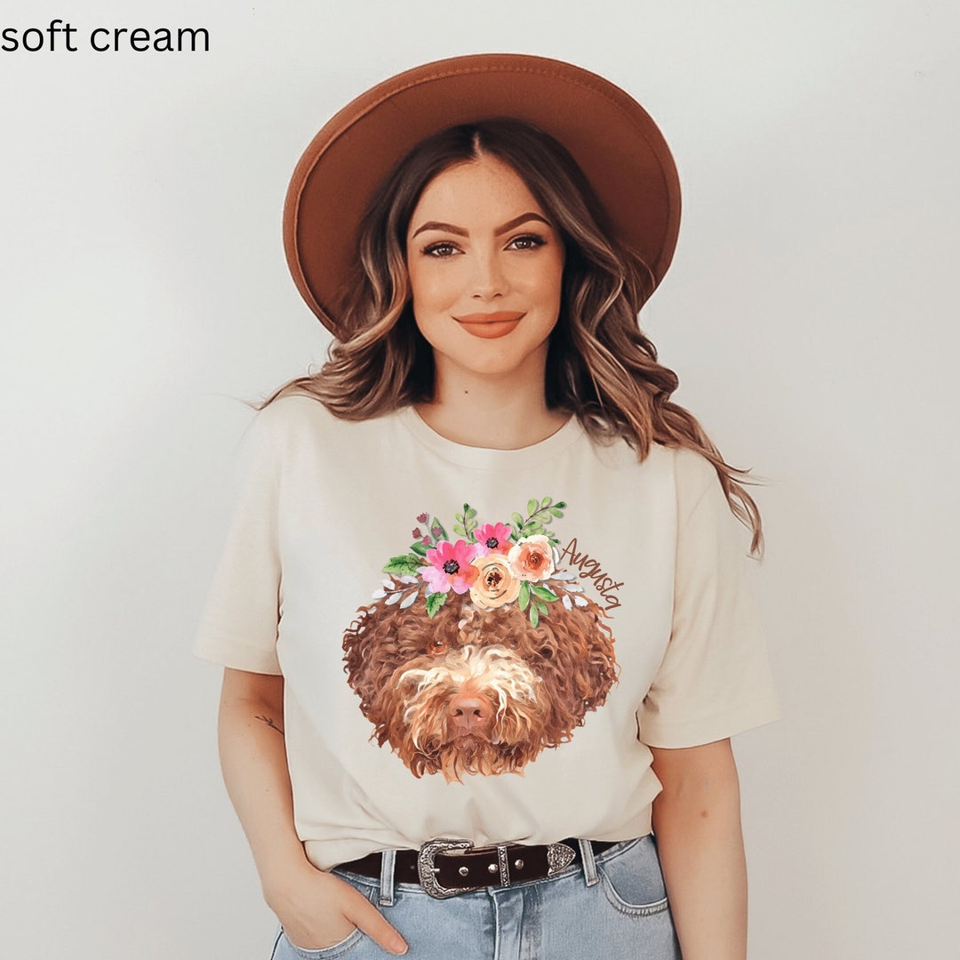 Lagotto Romagnolo Shirt, Customized, Personalized With Your Dog's Name ...