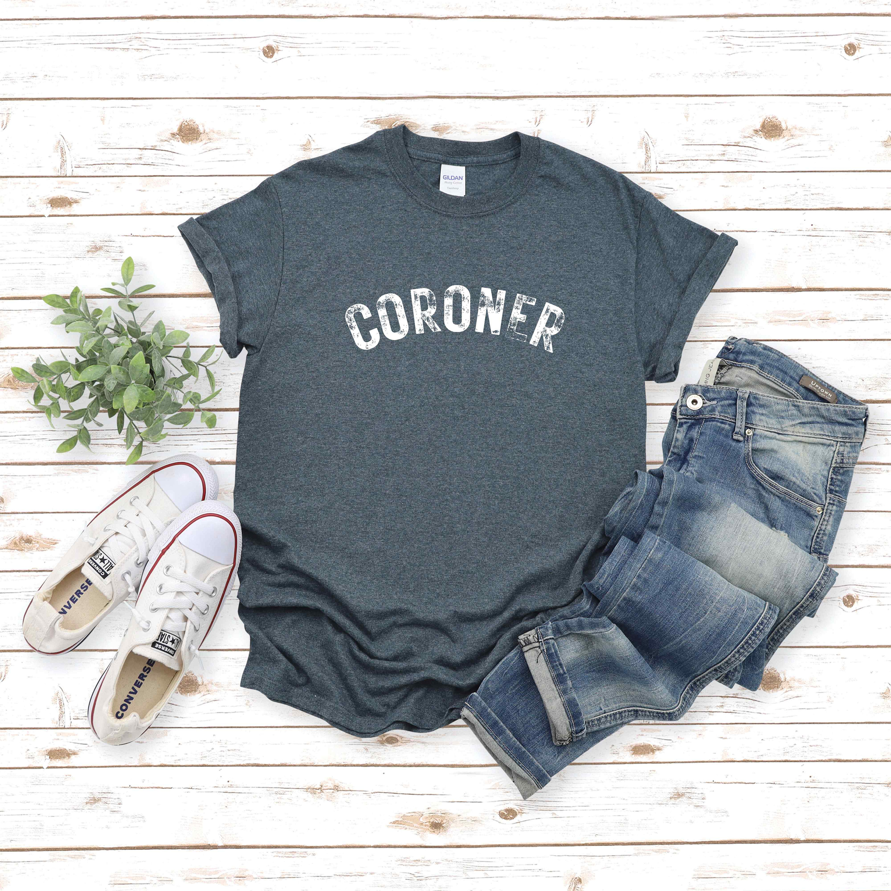 Coroner Shirt Gift for Crime Scene Investigator - Etsy