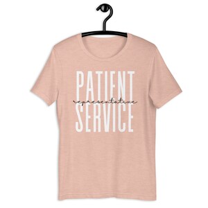 Patient Service Representative Shirt, Gift for Student - Etsy