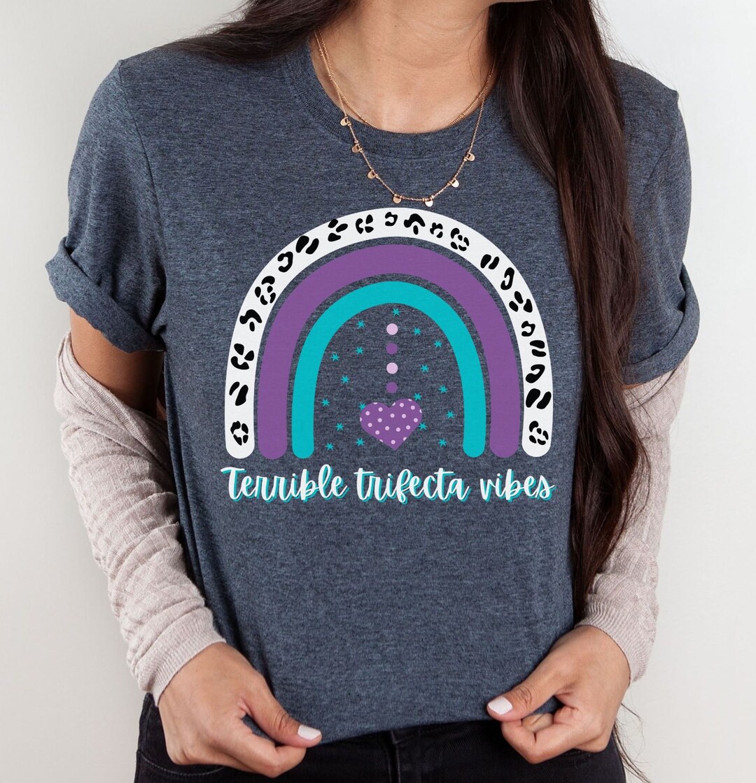 Terrible Trifecta Vibes Shirt, Gift for Someone Living With EDS, POTS ...