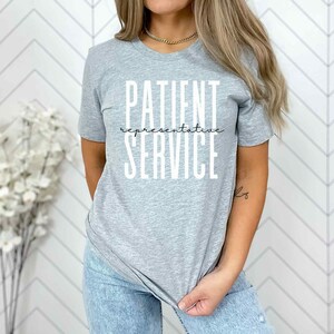 Patient Service Representative Shirt, Gift for Student - Etsy