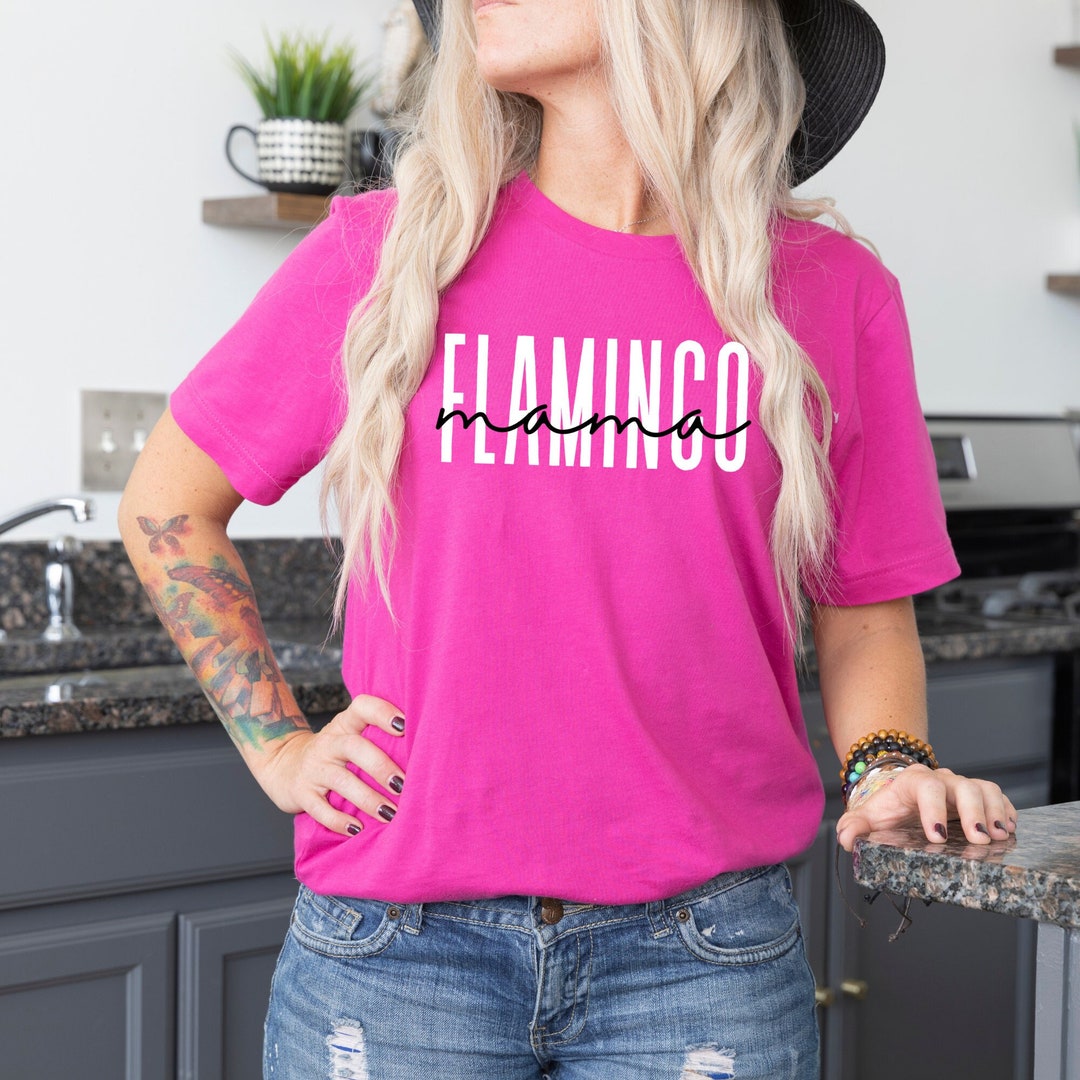 Camisa Flamingo Mama, regalo para el propietario de Flamingo, camiseta ...