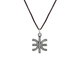 Super Tiny Silver Delphic Epsilon Charm, God Apollo Symbol, Delphic ...