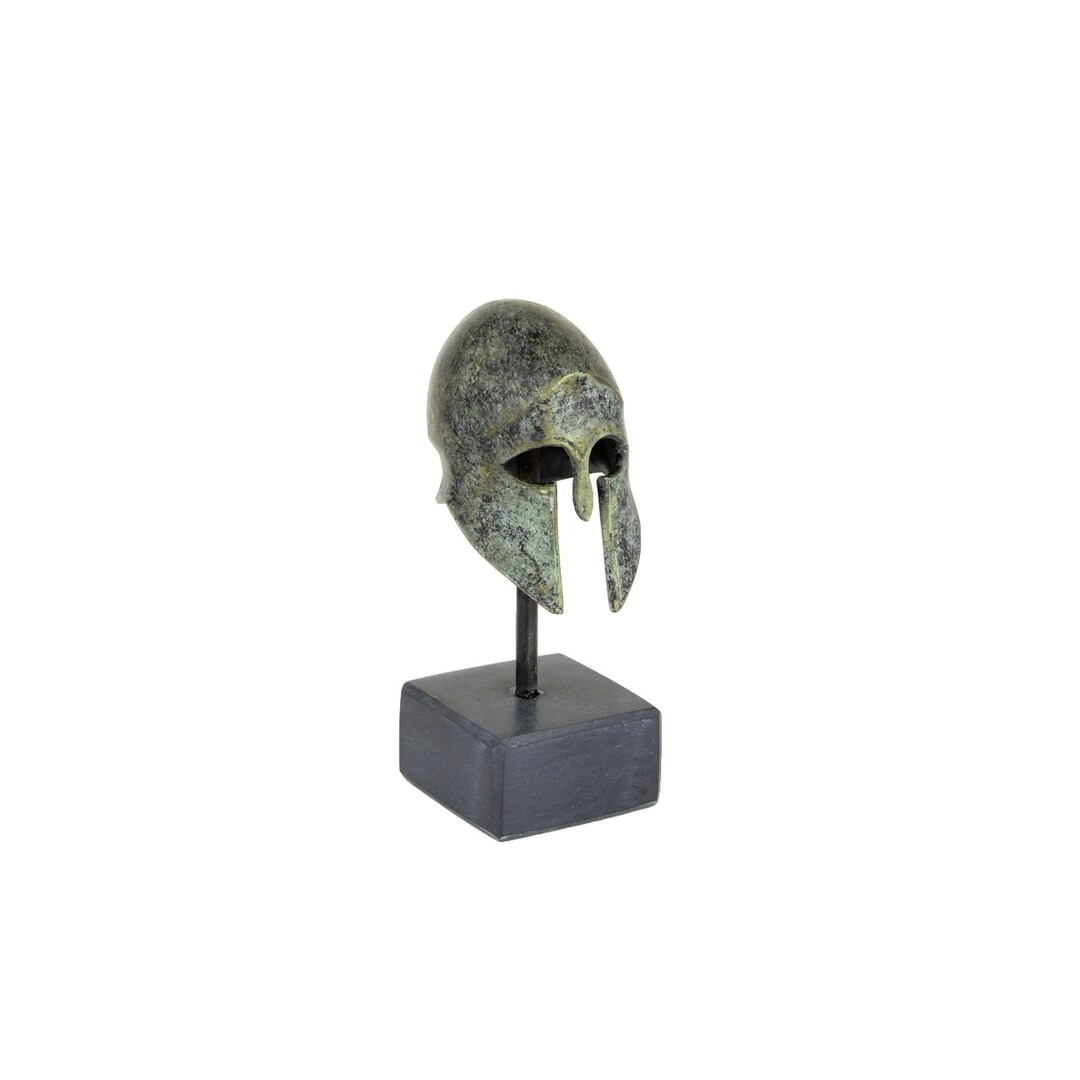 Corinthian Spartan Warrior Helmet – Bronze Battle Helmet, Ancient Greek ...