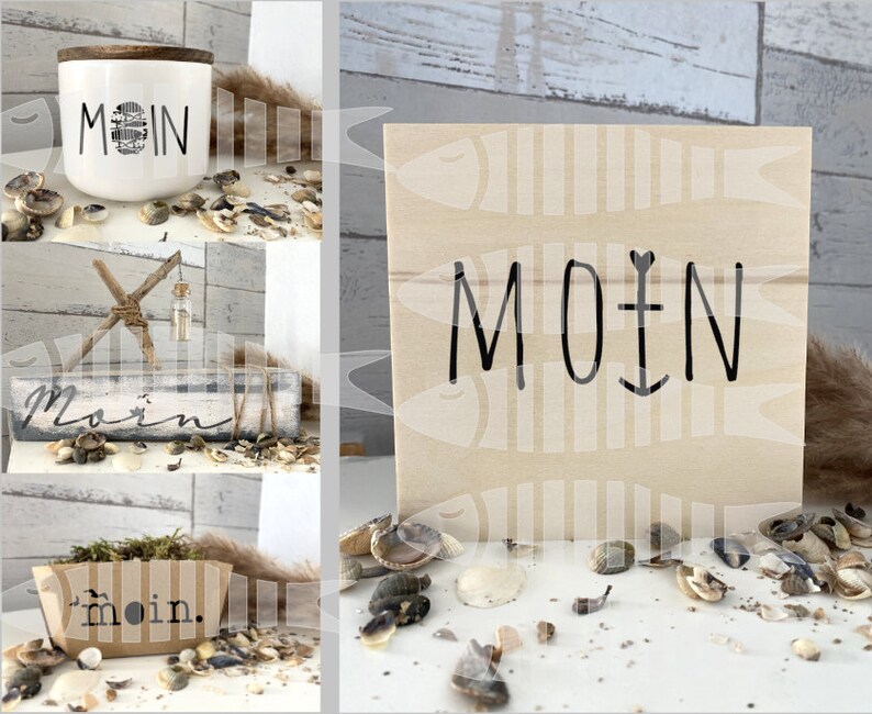 Moin SVG Plotter File Maritime, Moin Plotter File, Maritime Poster SVG ...
