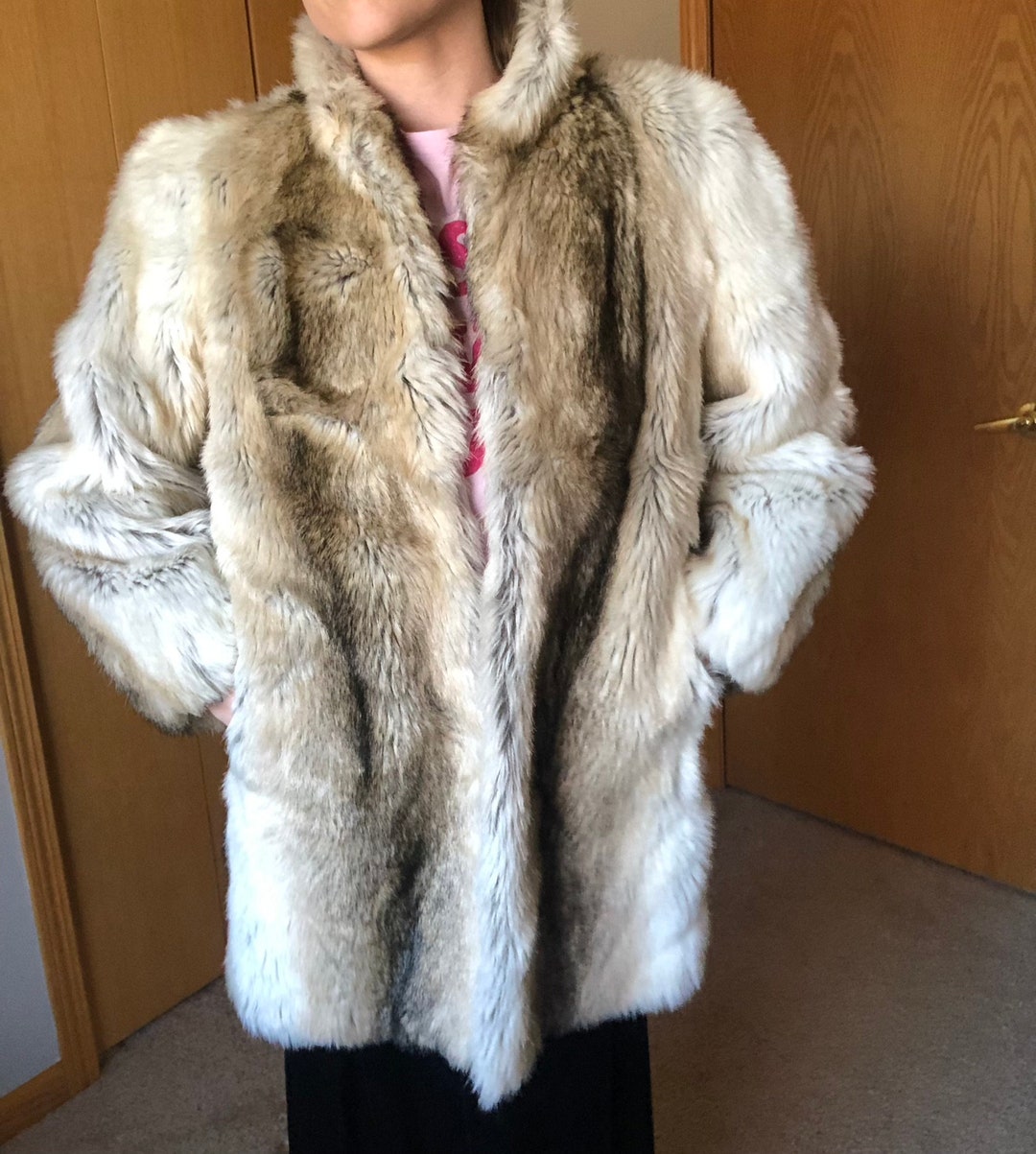 Vintage Fox Fur Coat - Etsy