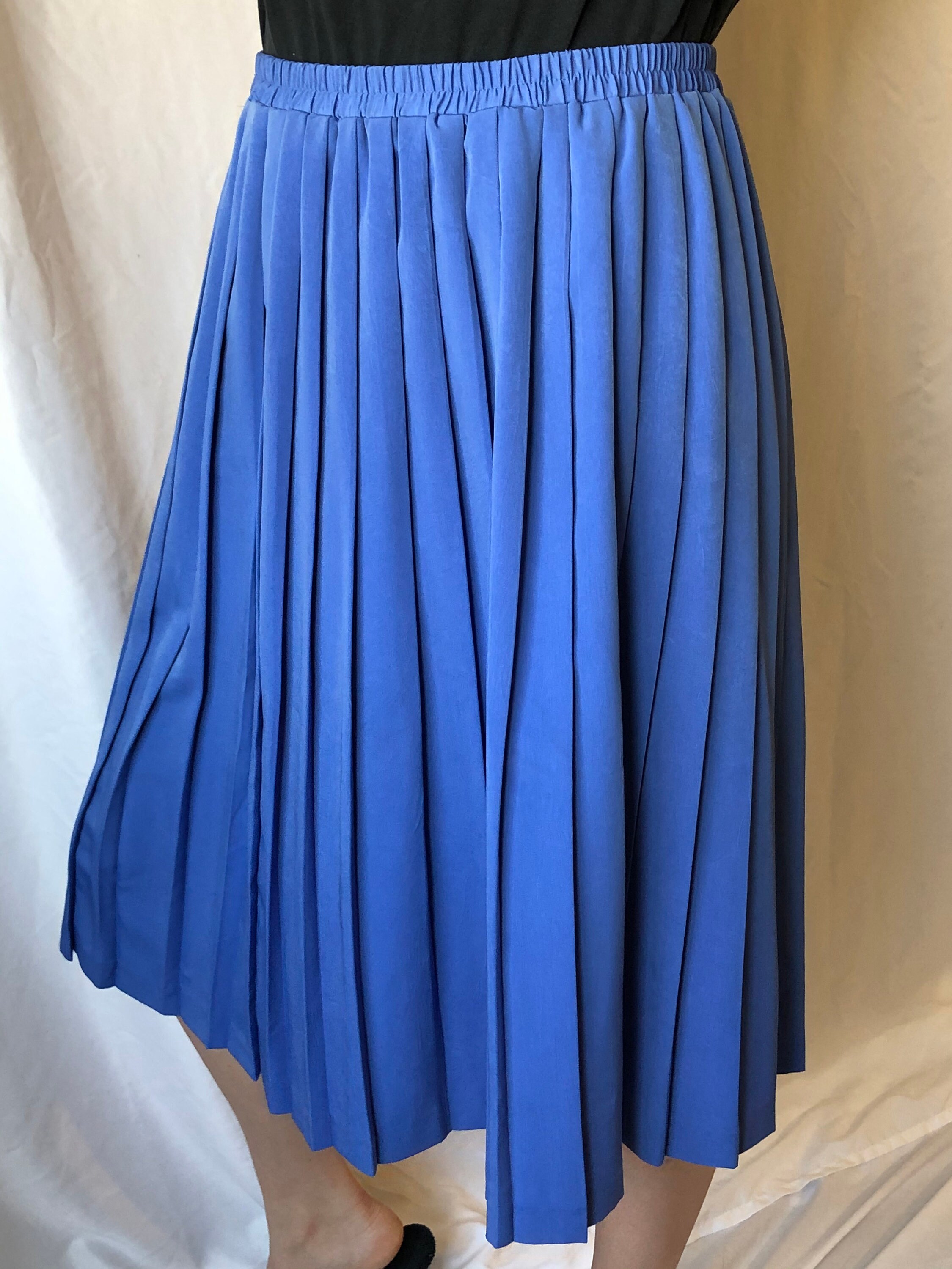 Blue Ruffle Skirt - Etsy