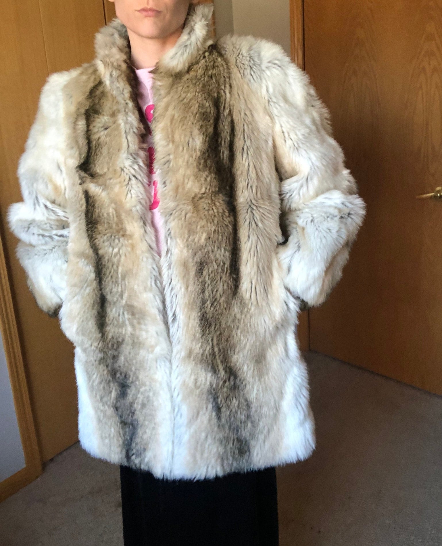 Vintage Fox Fur Coat - Etsy