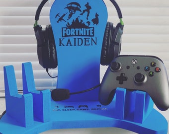 Wooden Controller and Headset Stand - Etsy UK