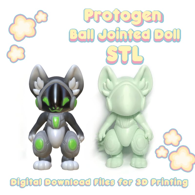 Protogen Head - Etsy