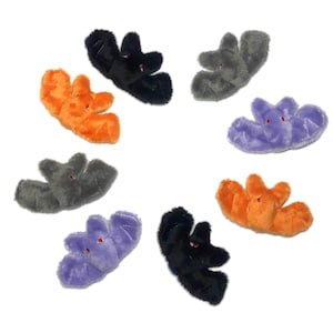 Micro Bat Halloween Plush Cute Fluffy Pastel Kawaii Tiny Plush Worry ...
